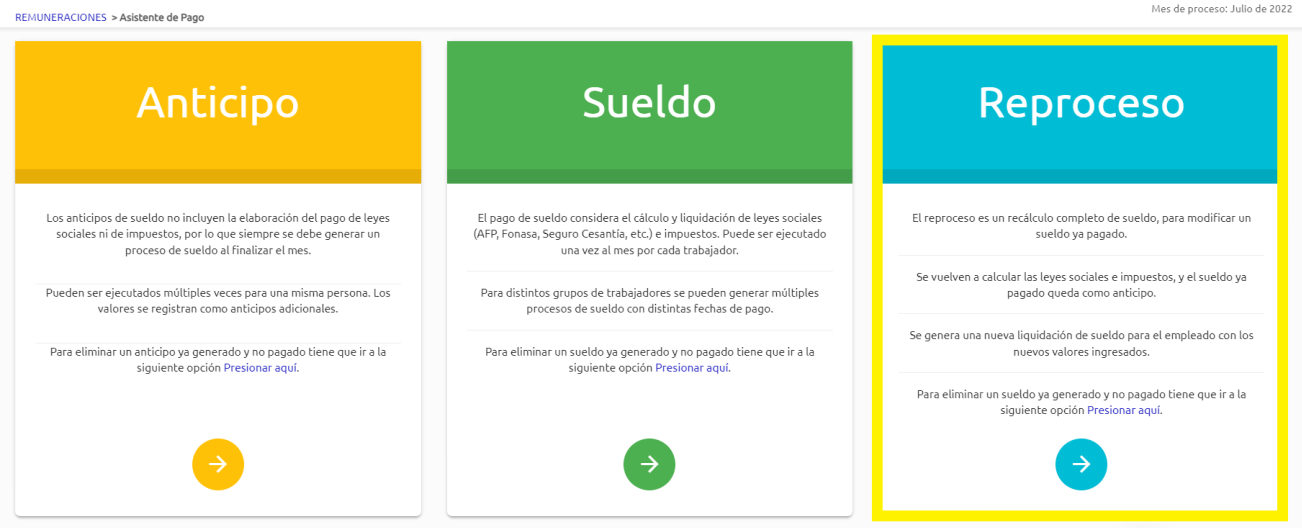Reproceso – Talana